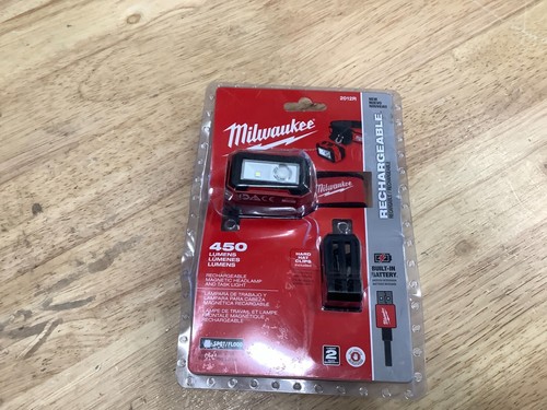 New Milwaukee 2012R 450 lm Rechargeable Magnetic Headlamp - Red | eBay