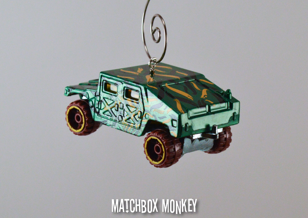 USA Military Humvee Hummer Custom Christmas Ornament 1/64 Jungle Camo ...