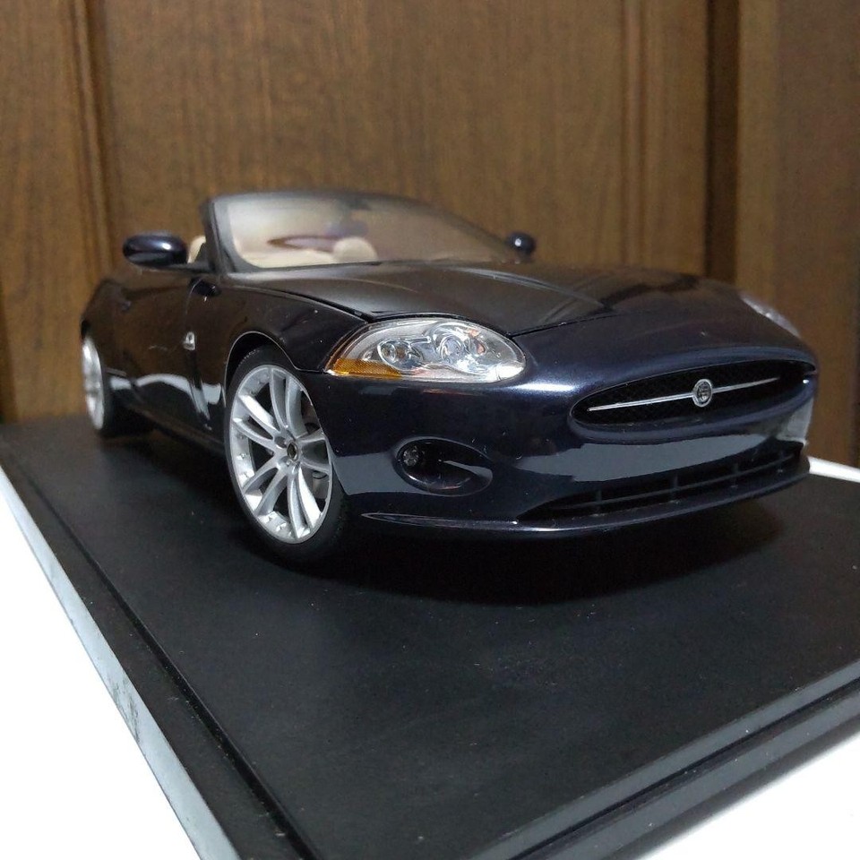 AUTOart Jaguar XK 2006 Convertible 1/18 Scale Indigo Blue Model Car | eBay