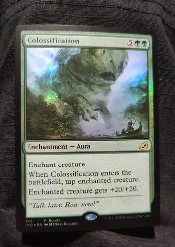 MTG Ikoria: Lair of Behemoths Colossification FOIL | eBay