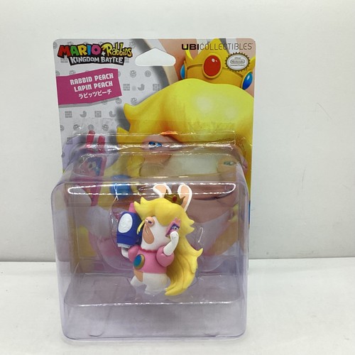 Mario + Rabbids Kingdom Battle Rabbid Peach Figure (Opened) (T6) S#534 ...