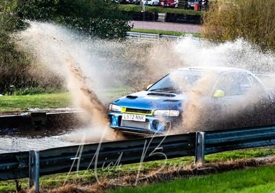 CRC Stage Rally #37 Andrew Mallinson Harry Woods Subaru Oulton Park Nov ...