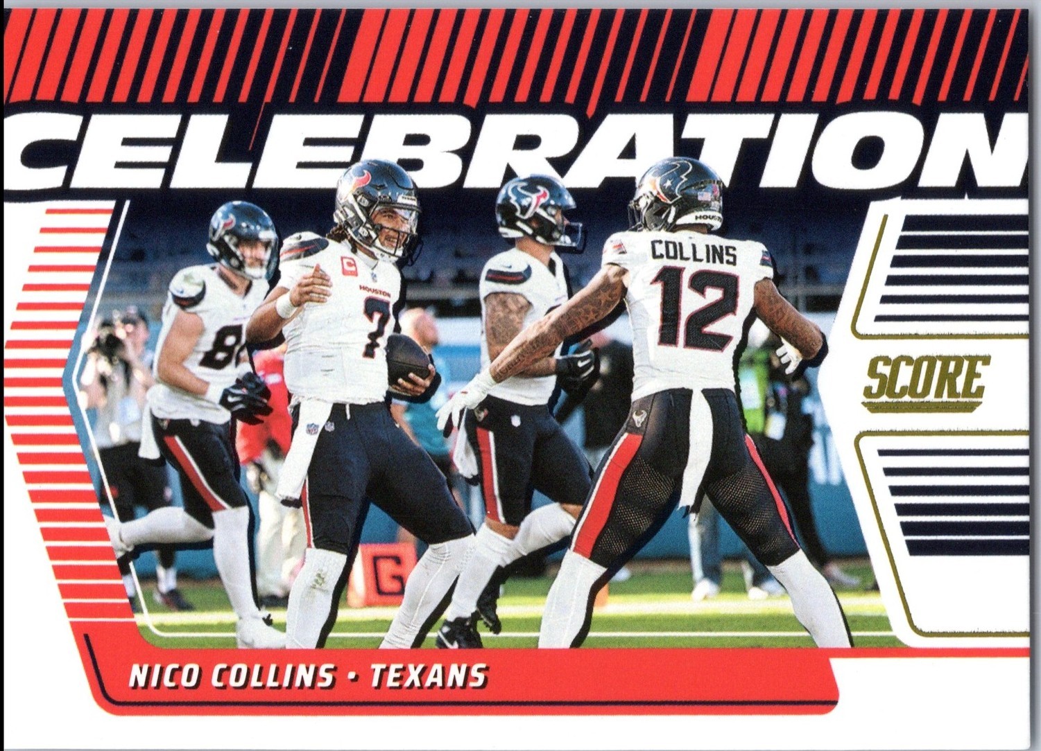 2025 Score - Celebration Nico Collins #C-NCO Gold for sale online | eBay