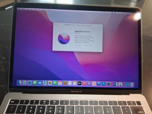 MacBook Air Space Gray A1932 EMC 3184 BAD DISPLAY | eBay
