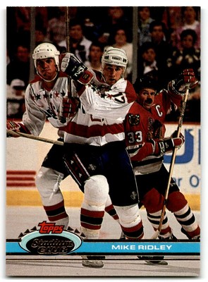 1991-92 Stadium Club Mike Ridley Washington Capitals #68A | eBay