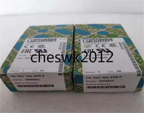 1PCS NEW Phoenix Switch Plug Thermomagnetic equipment CB TM1 10A SFB P ...