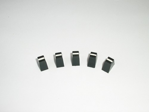 5x 4mm Black Slide Pot Potentiometer Knobs AU STOCK! Audio Mixing Deck ...