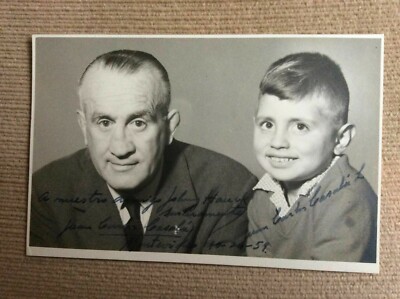 Signed Photo of Boxer JUAN CARLOS CASALA to Boxing Historian Johnny ...