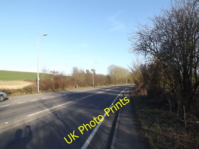 Photo 6x4 A4 Bath Road, Woolhampton Near Woolhampton Village Name sign ...