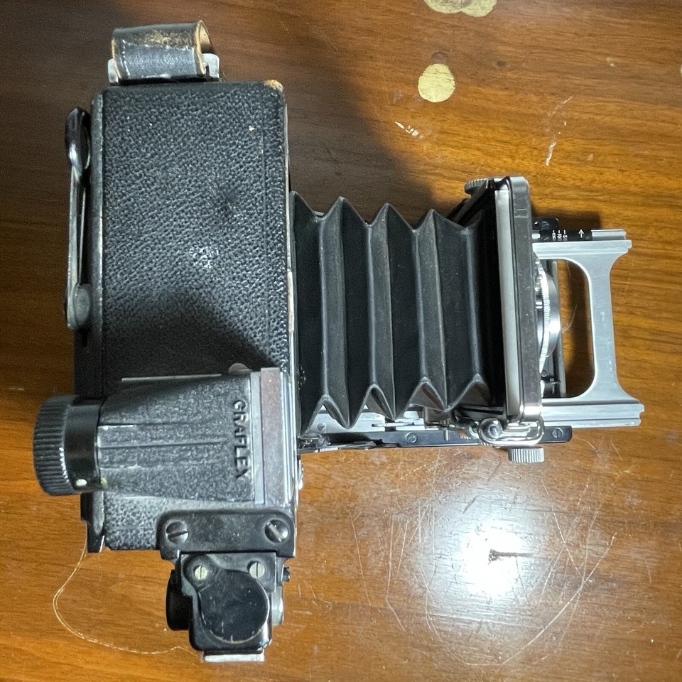 Graflex Crown Graphic 2x3 Format View Camera with 101mm F4.5 Ektar Lens | eBay