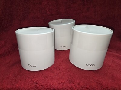 TP-Link Deco AX5000 Wi-Fi 6 Dual-Band Mesh System - 7,100 sq. ft ...