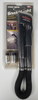 Vintage New Black & Decker Snake Light Flexible Flashlight SLB1 Made in ...