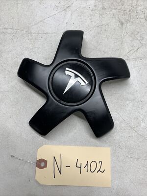 2017-2023 TESLA MODEL 3 CENTER CAP STILETTO BLACK 1044234-00-A 4102 B98 ...