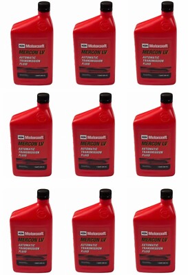9 Quarts Automatic Trans. Fluid ATF Genuine FORD MOTORCRAFT XL12 MERCON ...