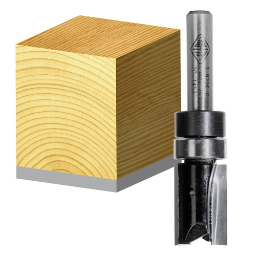 Carbitool 2 Flute 12.77mm Inverted Flush Trim Router Bit w/ Ball ...