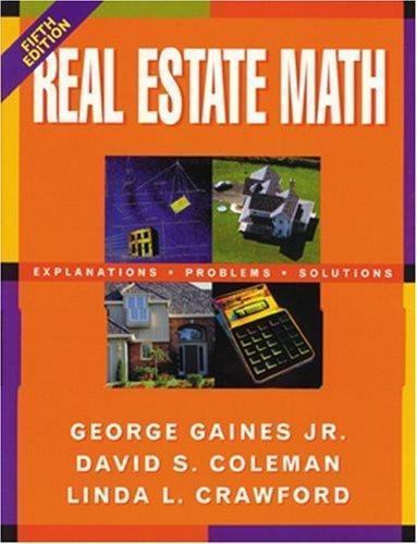 Real Estate Math: What You Need to Know 9780793168262| eBay