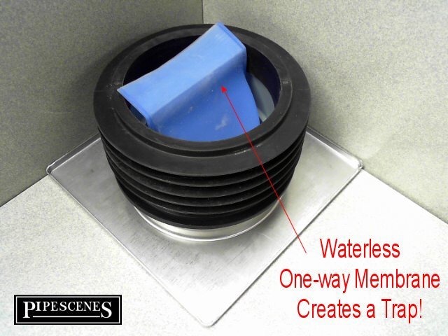 Wet Room Wet Floor Shower Gully All in One Trap and Waste Waterless ...