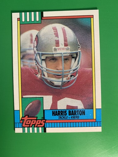 1990 Topps Harris Barton #16 San Francisco 49ers | eBay
