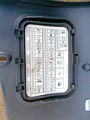 Mini Cooper S R53 Footwell Fuse Box Cover | eBay UK