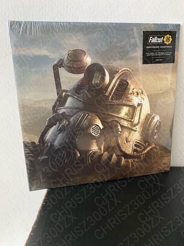 Fallout 76 Original Vinyl Record Soundtrack 2 LP Black Yellow VGM OST ...