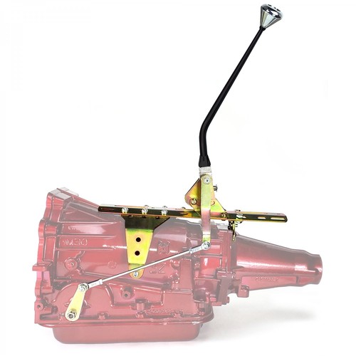 Deluxe Push Button Transmission Shifter Kit w/ 16 Black Arm for - 518 ...