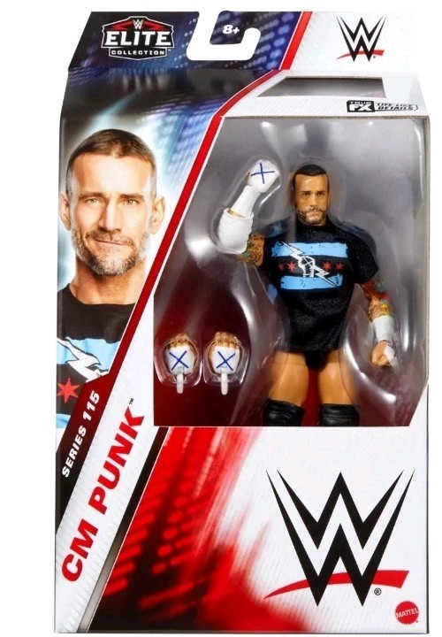 CM Punk - WWE Elite 115 Mattel Toy Wrestling Action Figure | eBay