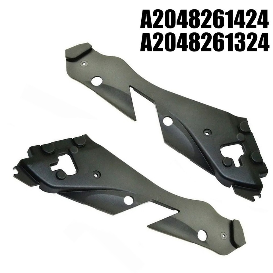 C Class Headlight Cover Headlight Protective Cover Black Color Easy To ...