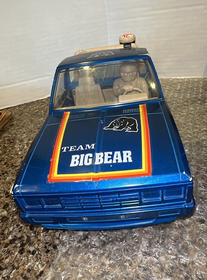 Vintage Tokyo Marui RC Datsun BIG BEAR Blue Monster Truck + Red Body PARTS ONLY | eBay