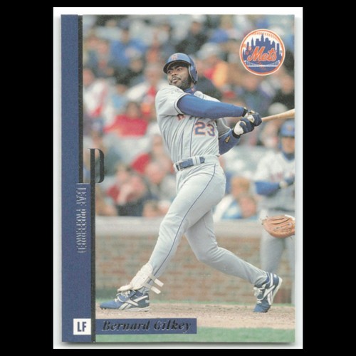 Bernard Gilkey #108 1996 Leaf Preferred New York Mets Baseball Card MLB ...