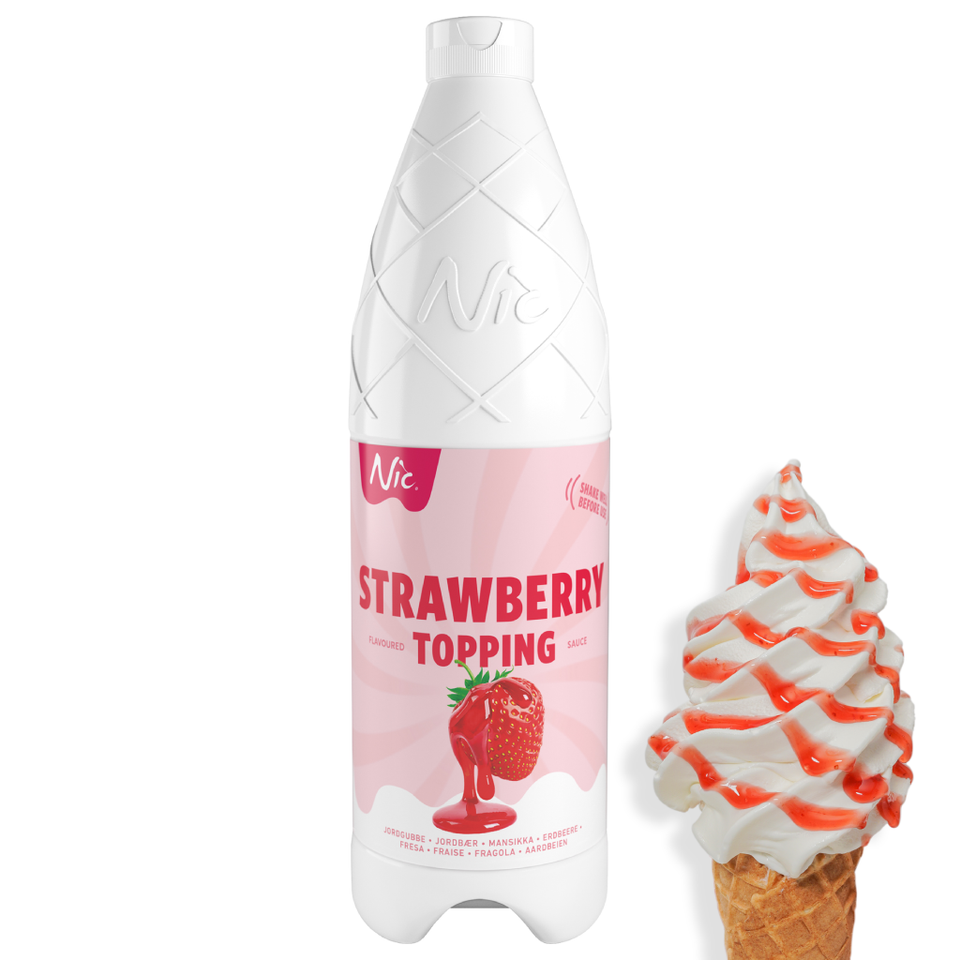 NIC Ice Cream Topping Sauce Dessert Sauce Multiple Flavours Premium ...