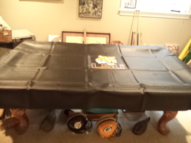 LSU Tigers Pool Table/Tailgate Table Cover | eBay