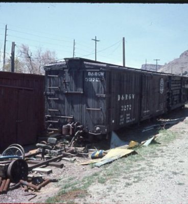 D & RGW RAILROAD TRAIN BOXCAR 1976 35mm PHOTO SLIDE | eBay