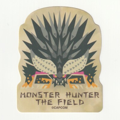 Monster Hunter The Field MHW Monstie Icon Sticker Nergigante Nijigen no ...