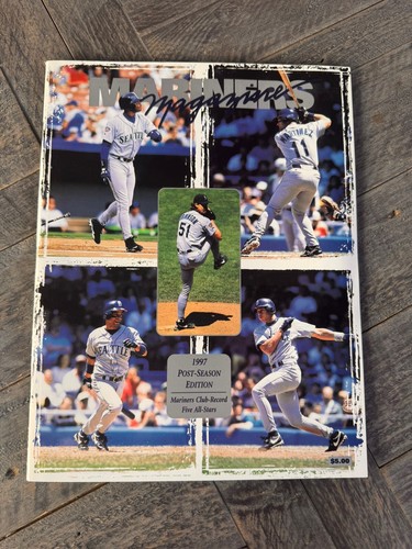 1997 Playoffs Seattle Mariners Magazine Post Season Edition Griffey | eBay