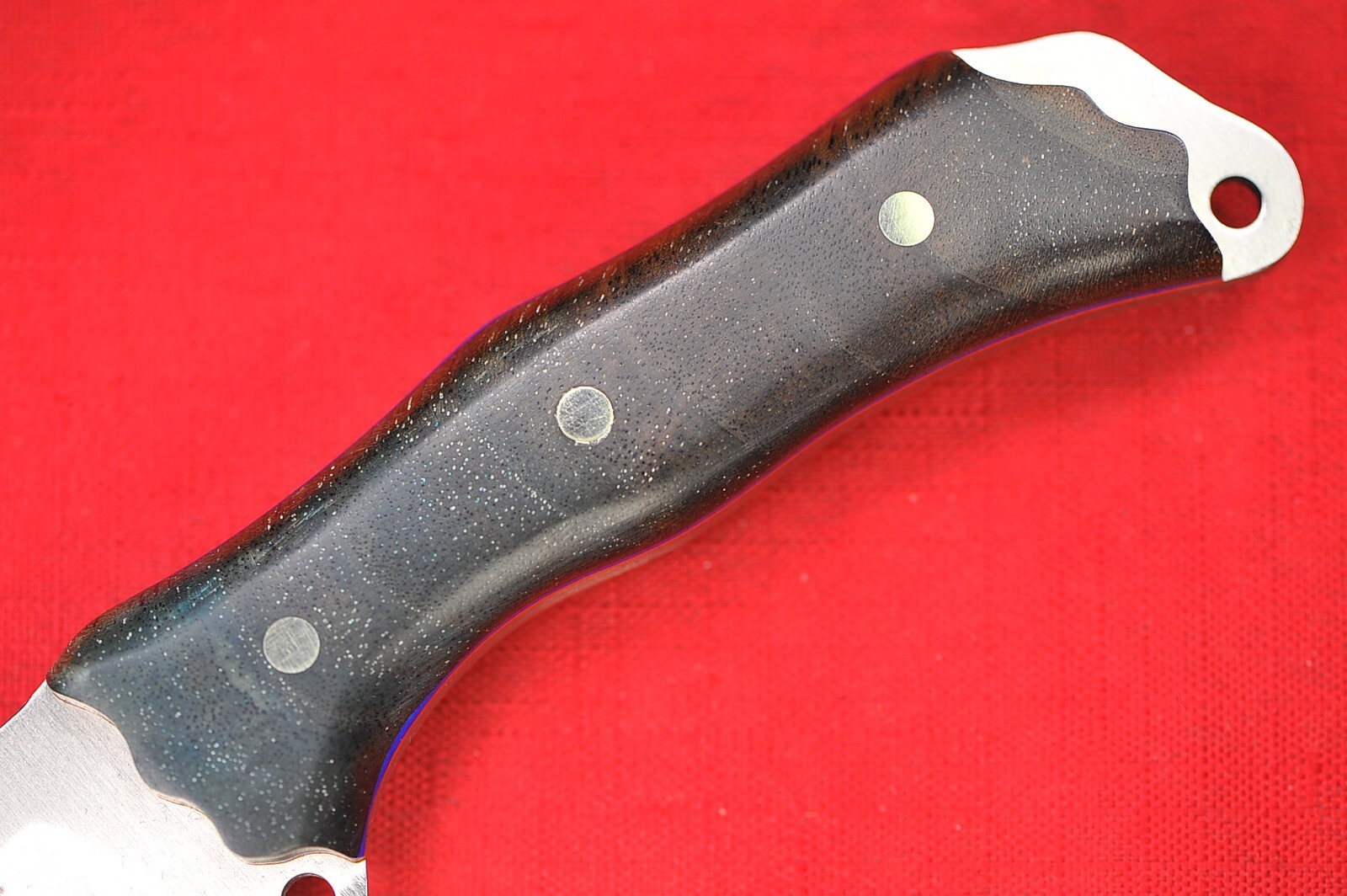 Busse Combat Custom Park Ranger .16" Satin INFI Blade, Full Bubinga ...