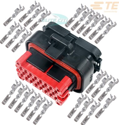 AMP AMPSEAL 23-Pin Black Kardon Radios plug Connector | eBay