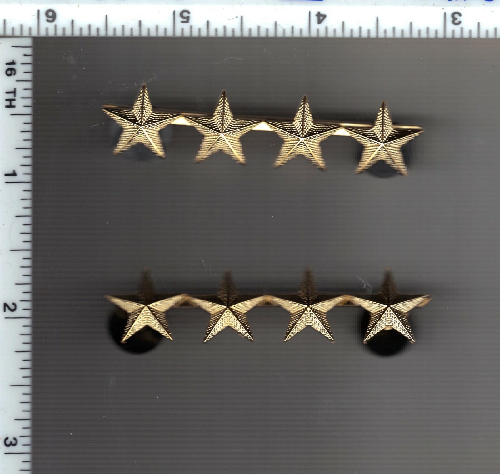 CHIEF of DEPARTMENT 4-Star Collar Brass - Police - Fire - Sheriff ...