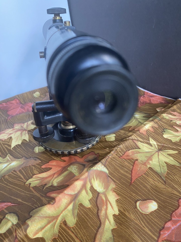 Vintage W. & L.E. Gurley Surveyors Level Transit, Scope With Case, Box ...