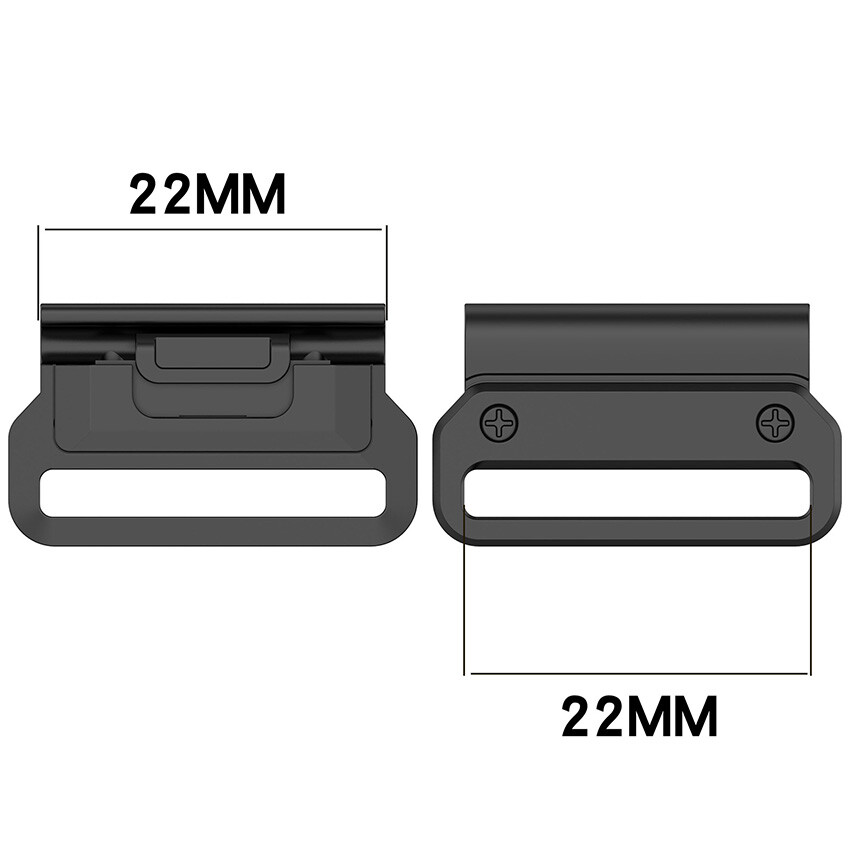 20/22/26mm Watch Band Connector for Garmin Fenix 3-8 Instinct 2X Metal ...
