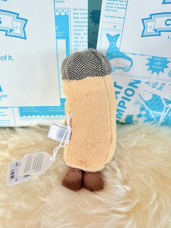 Jellycat Charlie Chip - London Selfridges Exclusive Fish & Chips - BNWT ...