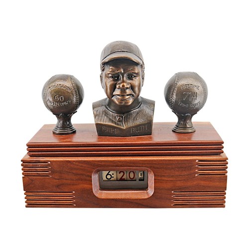 Babe Ruth New York Yankees Wood Clock | eBay