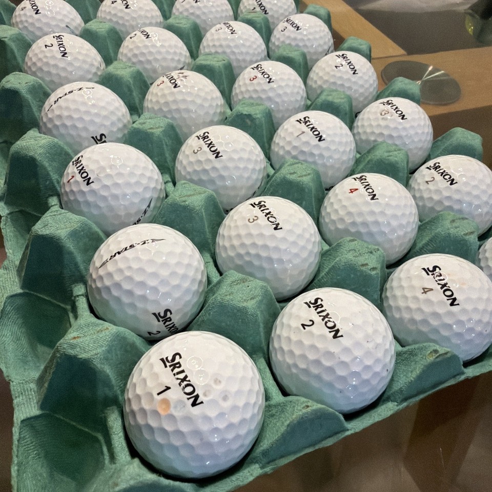 Srixon Z Star Balls 24 Balls Pack Grade Pearl And A Condtion | eBay UK