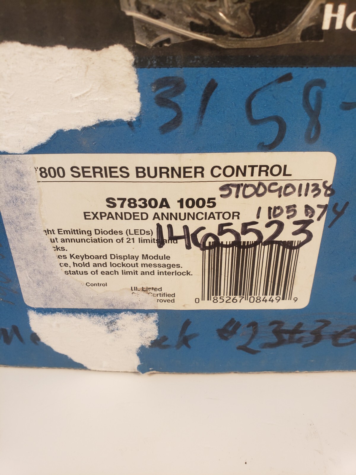 Honeywell Burner Control Expanded Annunciator S7830A1005 New | eBay