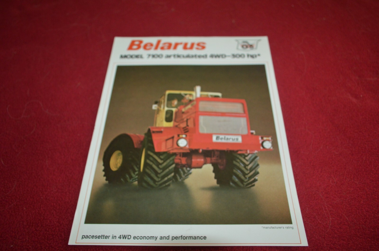 Belarus 7100 Articulated Tractor Dealer Brochure FCCA | eBay