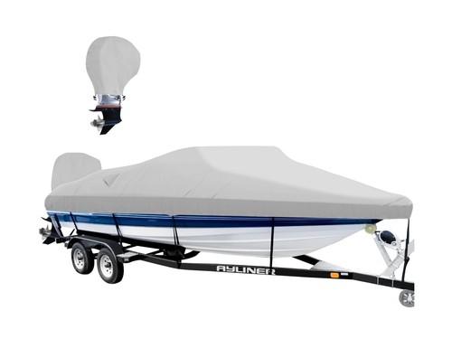 Boatpro 16 Foot Boat Cover,Waterproof 900D Heavy Duty Marine Canvas ...