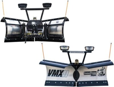 SnowDogg VMX75II, Stainless Steel V-Plow, 90" Blade Width - SNOWPLOW | eBay
