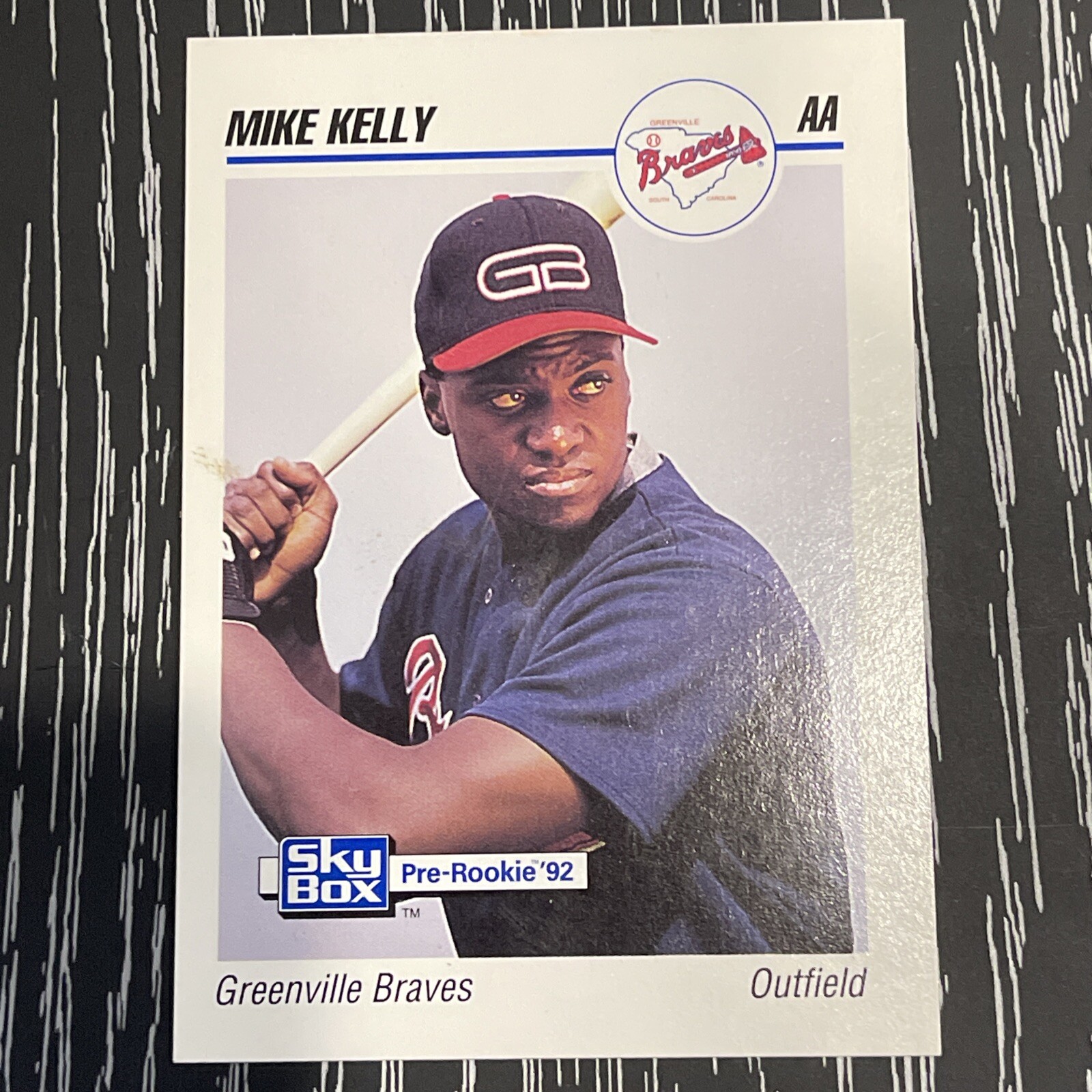 MIKE KELLY Greenville Braves 1992 Sky Box AA Pre Rookie Prospect | eBay