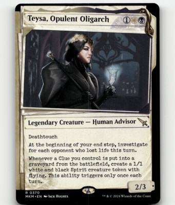 MTG Teysa, Opulent Oligarch (Showcase) 370 - Murders at Karlov Manor | eBay