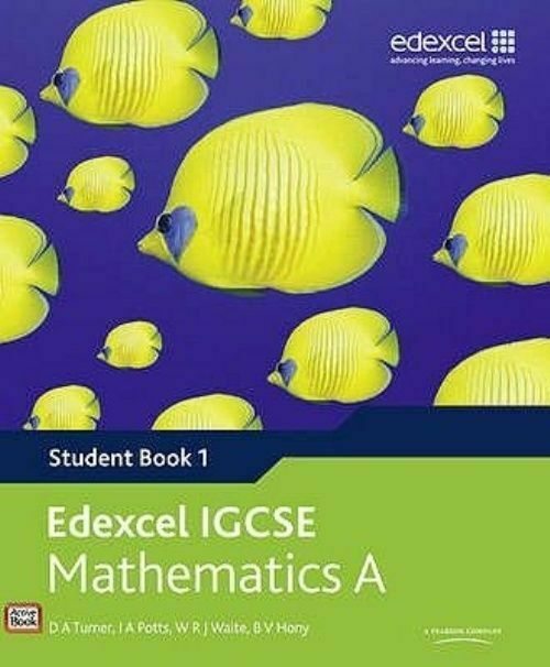 Edexcel International GCSE Mathematics a Student Book 1 With ActiveBook ...