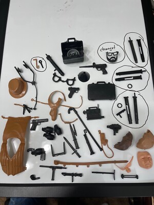 Mike Hazard Action Figure *MANY ACCESSORIES* ALL ORIGINAL - NO REPRO | eBay